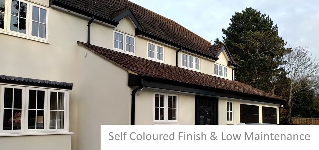 Self_Coloured_Finish_and_Low_Maintenance_Render | External Rendering